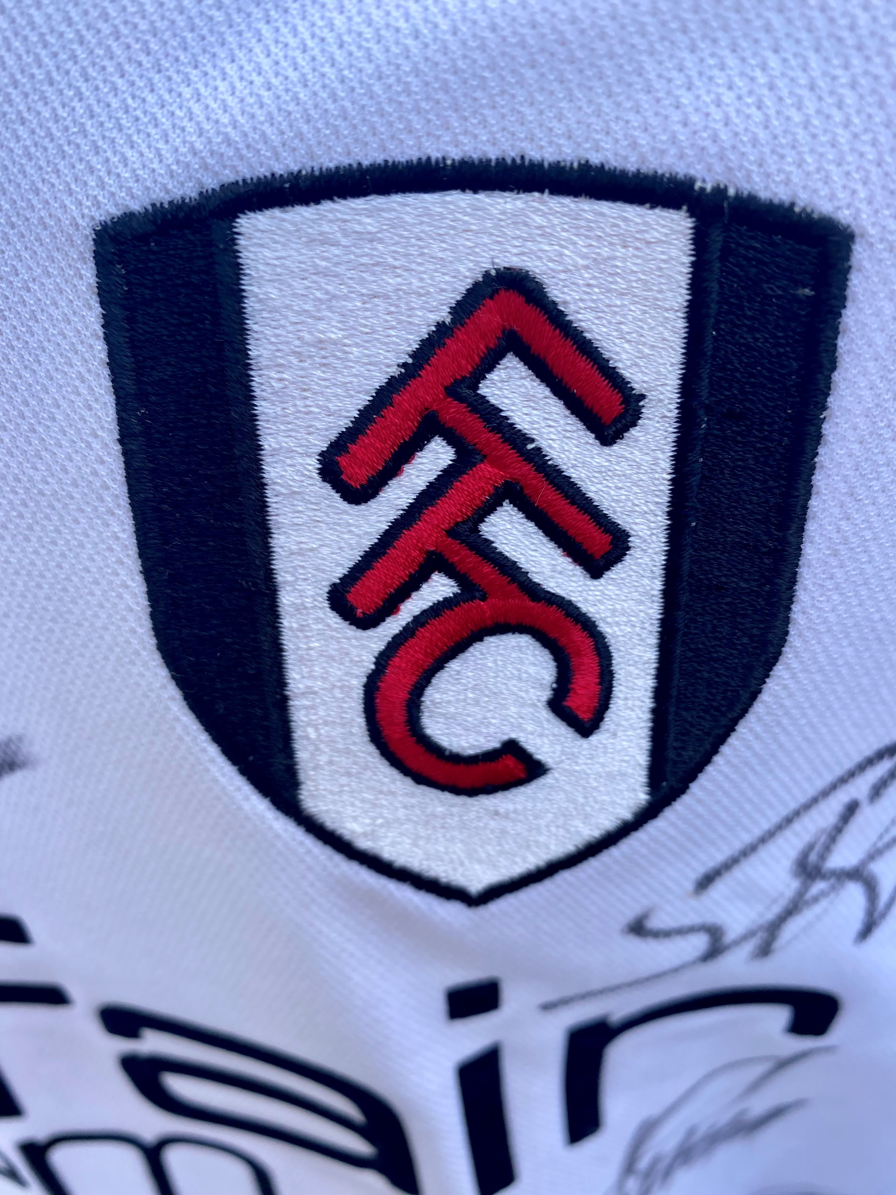 Fulham – 02/03 – THE KIT RAIL